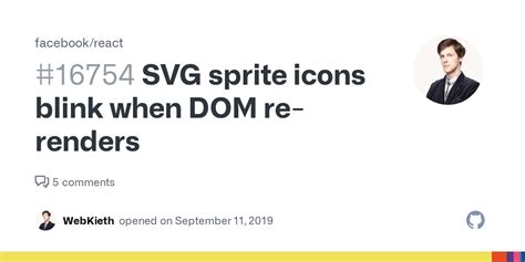 Svg Sprite Icons Blink When Dom Re Renders · Issue 16754 · Facebook