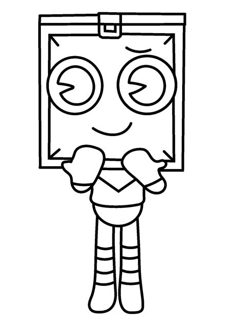 41 Coloring Dandys World The Universe Roblox To Be Printed