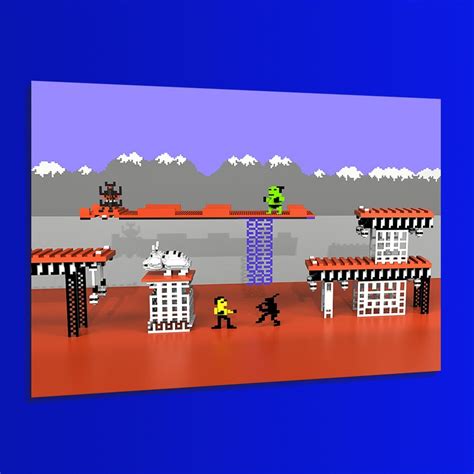 Bruce Lee Print C64 A