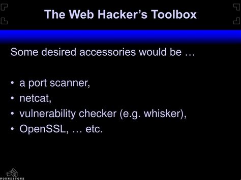 Ppt One Way Hacking Futility Of Firewalls In Web Hacking Powerpoint