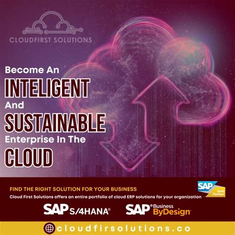 Cloudfirst Enterprise Solutions On Linkedin S4hana Clouderpsolutions Sap Sapbydesign