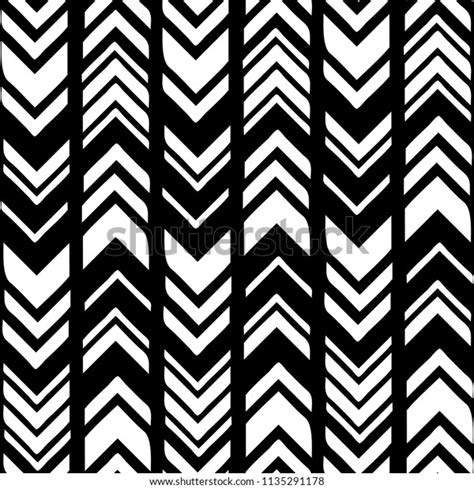 Vector Abstract Modern Seamless Pattern Arrows Stock Vector Royalty