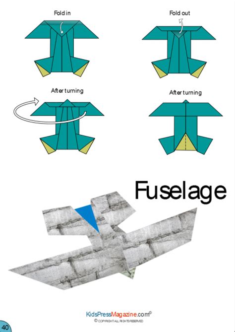 Paper Airplane Template