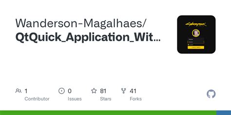 Github Wanderson Magalhaesqtquickapplicationwithpython