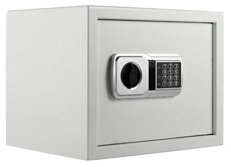 Electronic Digital Keypad Economy Big Space White Finished Home Safe