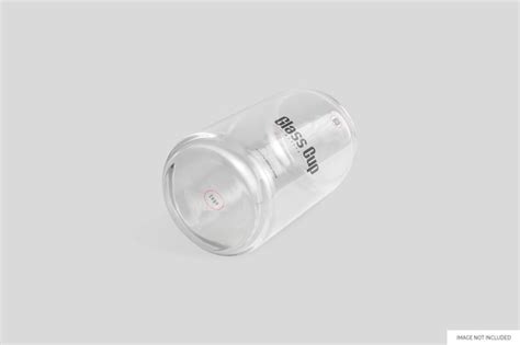Premium Psd Glass Cup Mockup