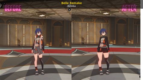 Belle Remake Mod For Zenless Zone Zero Zzz Mods