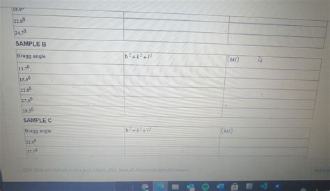 Solved In An X Ray Diffraction Experiment On Nacl Diamond