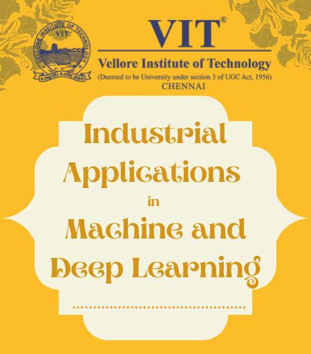 fdp on industrial applications in machine and deep learning 2021 vit