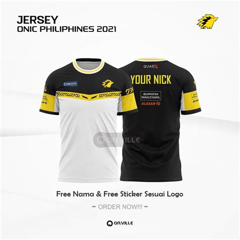 Jual Jersey T Shirt Onic Ph Philippines Special M3 Terbaru 2021 Free