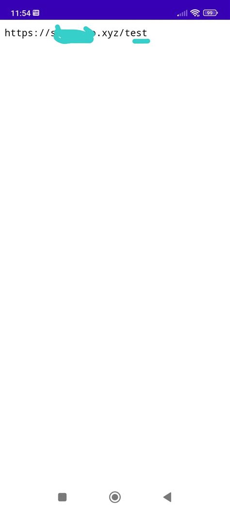 Firebase Why The Webview In My Android Project Shows The Link On The