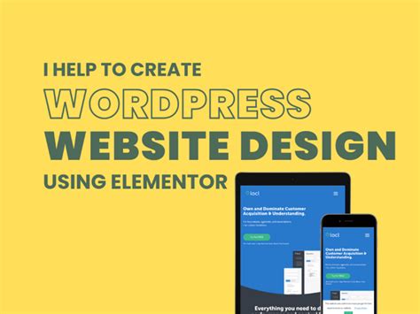 A Responsive Wordpress Website Design Using Elementor In 1 Day Upwork