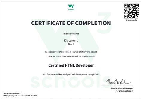 Divyanshu Raut On Linkedin Hello Connections👋i Have Completed Html