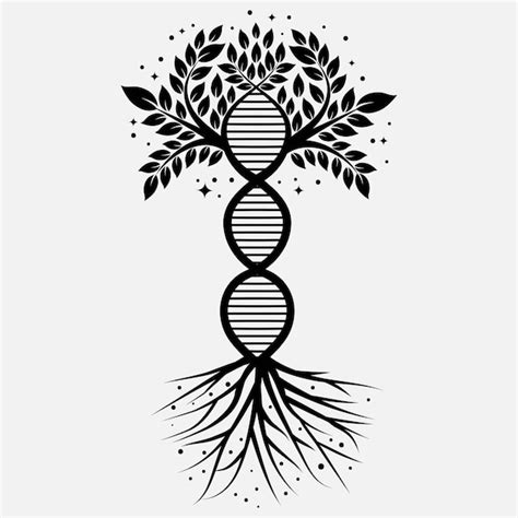 Dna Merging With Tree Vectors And Illustrations For Free Download Freepik