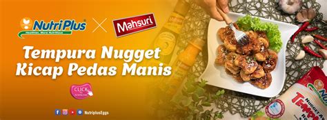 Mahsuri X Nutriplus Tempura Nugget Kicap Pedas Manis
