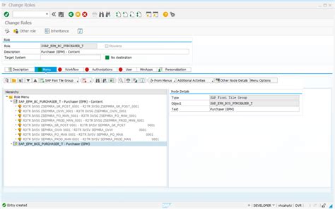 Create A Fiori Role Sap Security Pages