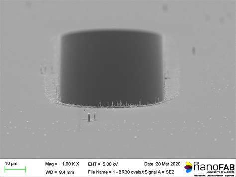 Bosch Polymer Removal Comparison Nanofab