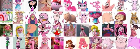Pink Characters My Favorite By Nosuchluckhater1994 On Deviantart