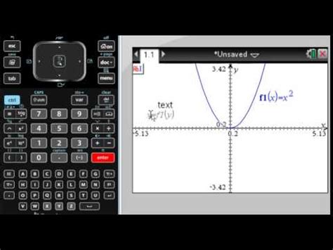 TI Nspire Tutorial Graphing Inverses YouTube