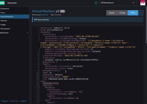 Bug Unable Start Vm After Upgraded `v101` To `v102 Rc2` · Issue 2270 · Harvester