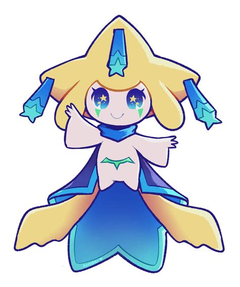 Pokemon Starlene Jirachi Oc By Starbitzi On Deviantart