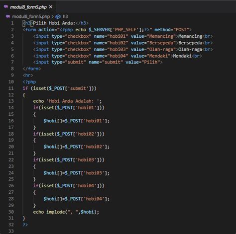 Penanganan Form Pada Php Web Sederhana Rahmat Kurniawan