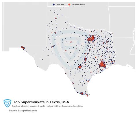 List of all top Supermarkets locations in Texas USA - ScrapeHero Data Store