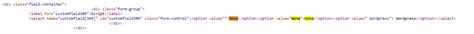 Issue With Dropdown In The Custom Fields Troubleshooting Issues