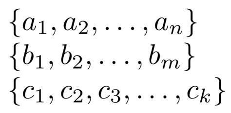 Tikz Pgf What Is The Correct Way To Generate Notation For A Finite