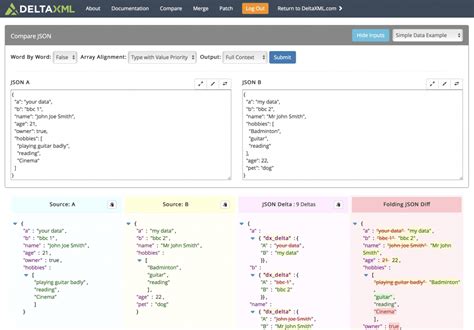 Announcing JSON Compare Preview DeltaXML