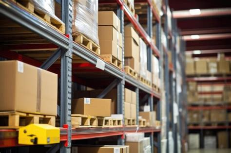 Premium AI Image A Motion Detector Mounted On The Wall Of A Warehouse