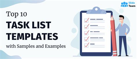 Top 10 Task List Templates With Samples And Examples