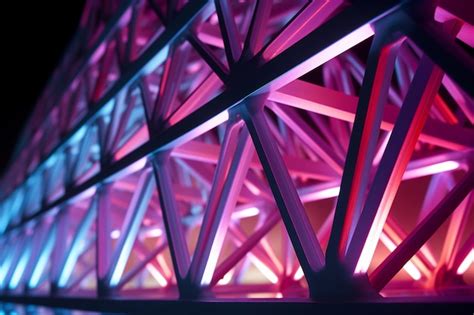 Spectral Structures Premium Ai Generated Image