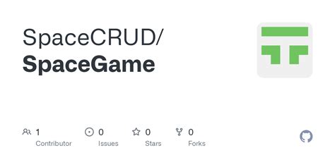 GitHub SpaceCRUD SpaceGame