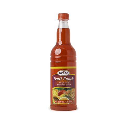 Grace Fruit Punch Syrup Happy Produce Caribbean Market