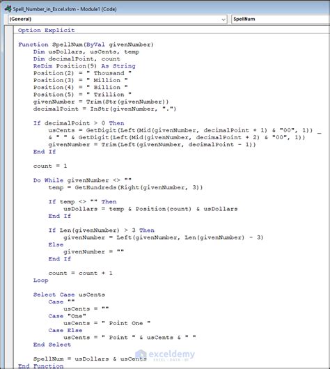 Spell Number In Excel Withwithout Currency Exceldemy