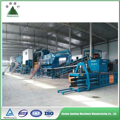 China Msw Sorting System Urban Garbage To Rdf China Garbage Sorting