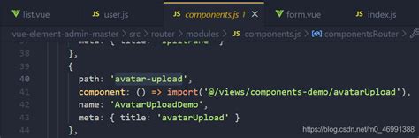 Vue Admin Template开发（头像上传功能）eleadmin上传头像 Csdn博客