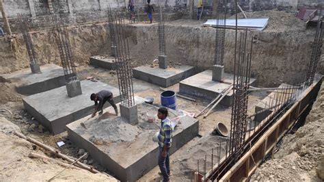 Day 21 2 Dec 2022 Column Till Tie Beam Level Complete Jcb