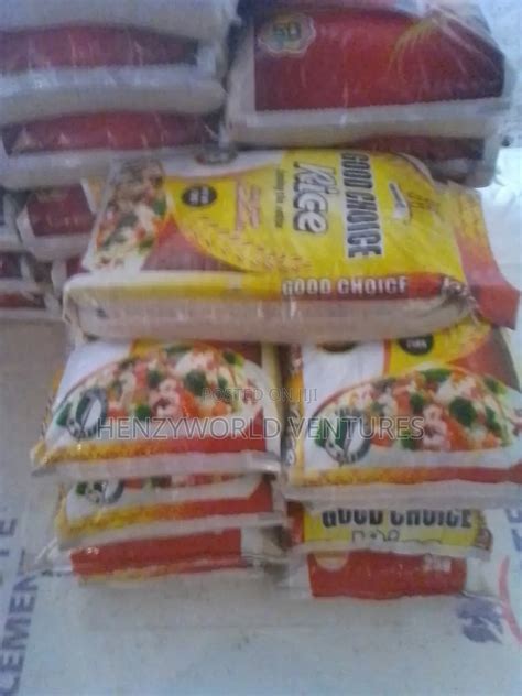 50kg Bag Of Rice Henzyworld Ventures Price ₦ 65 000 On Jiji Ng [nyanya]