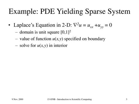Ppt Sparse Systems And Iterative Methods Powerpoint Presentation