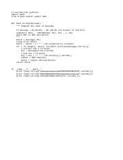 AES Hash Function Implementation In Python Course Hero