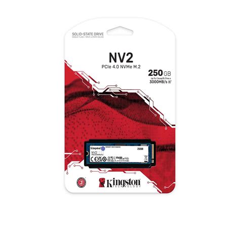 Ssd Kingston Nv2 250gb M2 Nvme Gen 4 3500mbs 2100mbs Combat