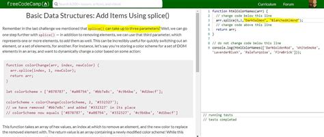 Confused About Adding Items Using Splice Javascript The