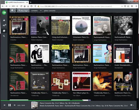 MyMPD WEB Client Linux Audio Foundation