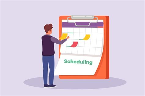 Premium Vector Events Scheduling Creativity Event Management Concept