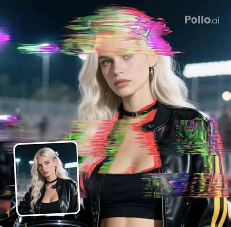 Glitch Effect Create Glitch Video From Image Free Pollo Ai