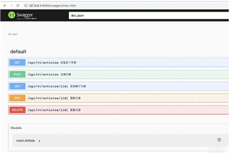 怎么使用go swagger生成接口文档 开发技术 亿速云