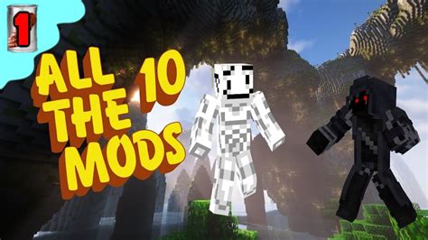 Minecraft All The Mods 10 Multiplayer Modded Survival Day 1 The
