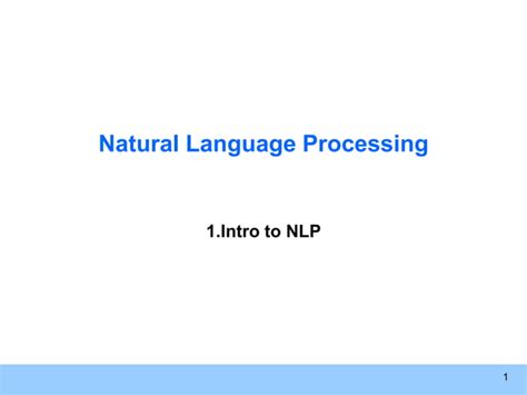 Nlp Introductionppt Machine Learning Presentation Ppt Nlp Introductionppt Machine Learning Presentation Ppt